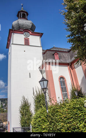Baroque church in Daaden, Westerwald Stock Photo - Alamy