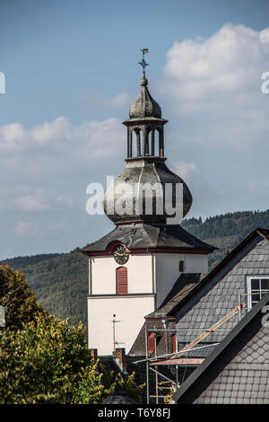 Baroque church in Daaden, Westerwald Stock Photo - Alamy