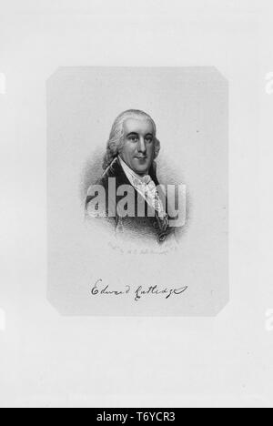 Edward Rutledge, Signer of the Declaration of Independence. Hand ...