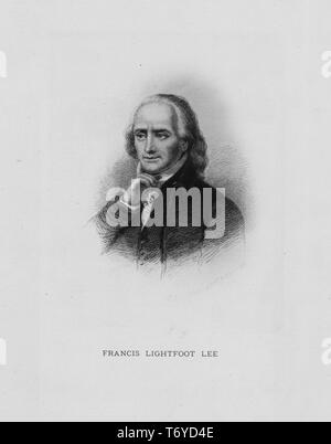 Francis Lightfoot Lee Stock Photo - Alamy