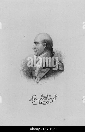 General Edward Hand Portrait Stock Photo - Alamy