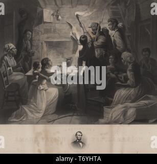 Emancipation Proclamation by United States President Abraham Lincoln ...