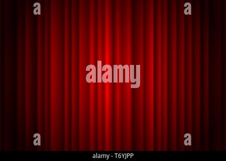 Background with curtains stage. Illustration for theatrical performance ...