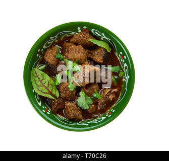 Pakistani Tawa mutton Stock Photo - Alamy