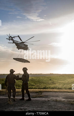 A five-bay Medium Girder Bridge attached to a 32- foot Type V platform ...