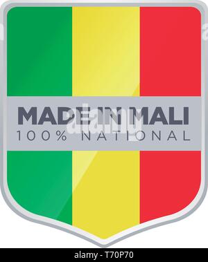 made in Mali round seal Stock Vector Image & Art - Alamy