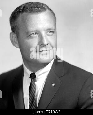 NASA research pilot Milt Thompson sits in the M2-F2 "heavyweight ...