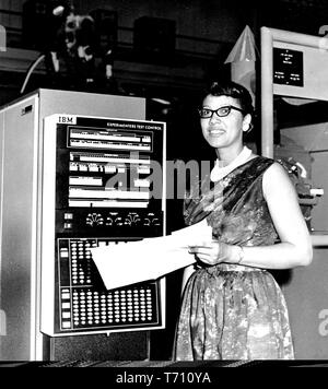 Melba Roy, NASA mathematician, 1964 Stock Photo - Alamy