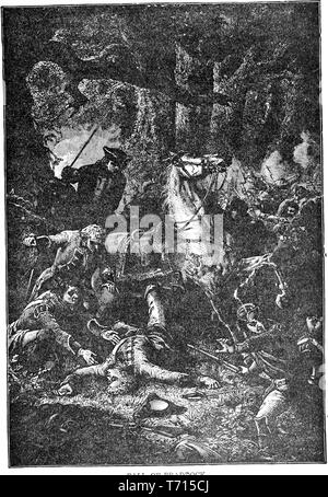 Fall of Braddock Stock Photo - Alamy