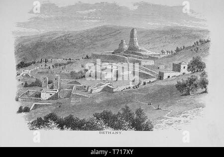 Jesus in Bethany Stock Photo - Alamy