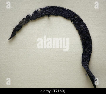 Roman era. Agricultural tool. Sickle. Andalucia, Spain. Archaeological ...