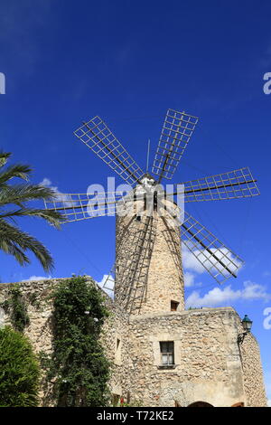 windmill, sineu, mallorca, spain Stock Photo - Alamy