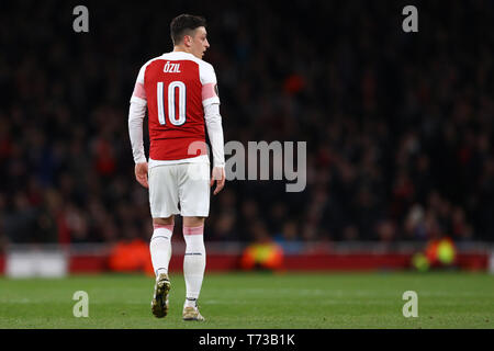 Mesut Ozil of Arsenal - Arsenal v Valencia, UEFA Europa League Semi ...