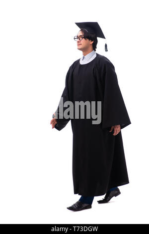 Young handsome man graduating from university Stock Photo - Alamy