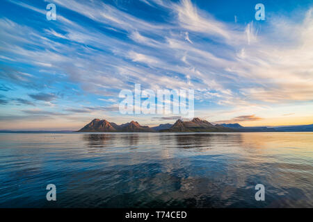 The Mountains And Coastline Of The Strandir Coast; West Fjords, Iceland ...