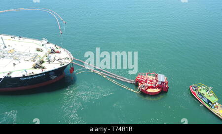 Oil Refinery Brunei Stock Photo - Alamy