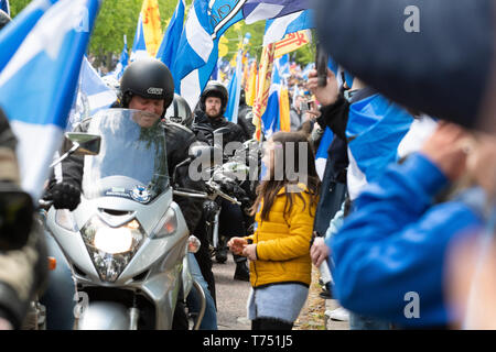 Yesbikers showing support at a 2019 march organised by All Under One ...