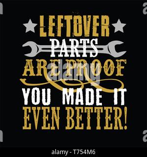 Mechanic Funny Saying and Quote. Best for Print Design like Poster, T ...