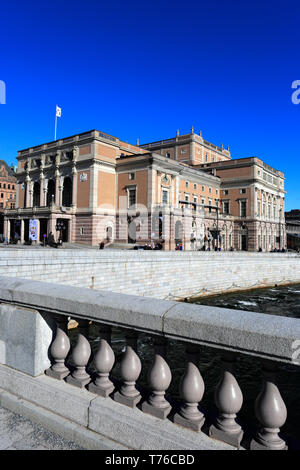 The Royal Swedish Opera House, Stockholm City, Sweden, Europe Stock ...