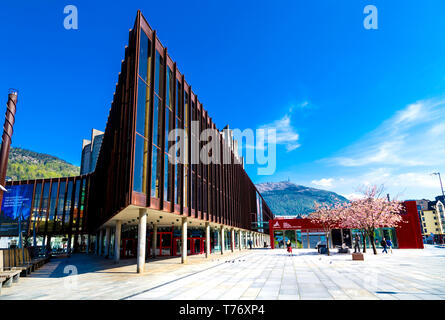 Grieg Hall concert hall city of Bergen, Norway completed 1978 home of ...