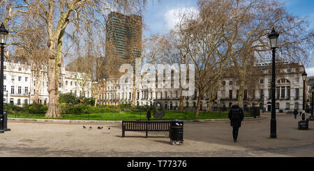 Fitzroy Square Garden - London Stock Photo - Alamy