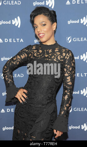 Freema Agyeman attends the 30th annual GLAAD Media Awards at the New ...