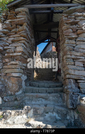 Entrance gate of a village, Nagaland, India Stock Photo - Alamy