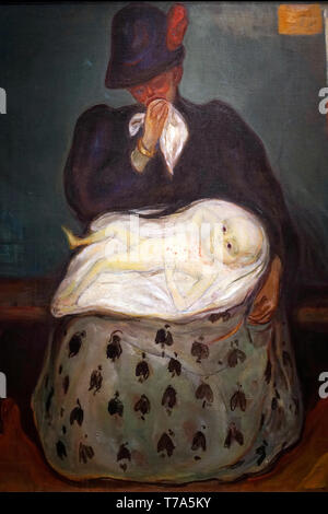 Inheritance 1897 by Edvard Munch Stock Photo - Alamy