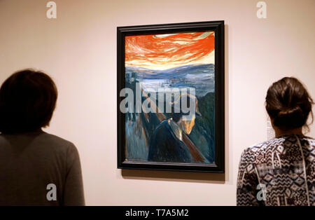 the Sick Mood At Sunset, Despair by Edvard Munch 1892. Thielska Gallery ...