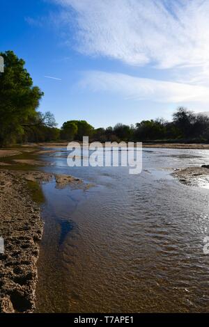 Tanque Verde Wash seen after winter rain Stock Photo - Alamy