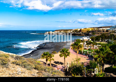 La Enramada beach, on the south coast of Tenerife, Canary Islands Stock ...