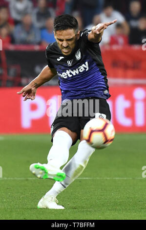 Jose Luis Recio of CD Leganes on the floor during the match between ...