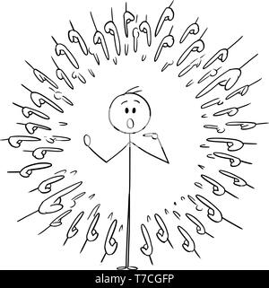 Businessman Accused of Guilty with Many Hands Pointing, Business ...