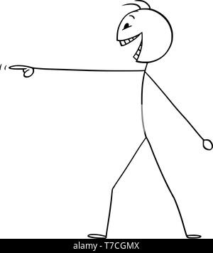 cartoon man pointing and laughing Stock Vector Image & Art - Alamy