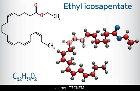 Fish oil, Omega 3. Eicosapentaenoic acid, EPA, docosahexaenoic acid ...