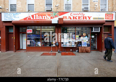 Allan's Bakery, 1109 Nostrand Ave, Brooklyn, New York. NYC storefront ...
