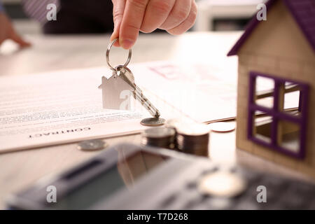Home Real Estate Property Handover Sale Concept Stock Photo - Alamy