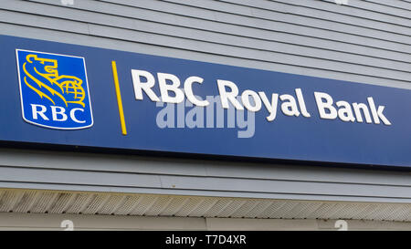 A Royal Bank of Canada (RBC) branch in Calgary, Alberta, Canada Stock ...