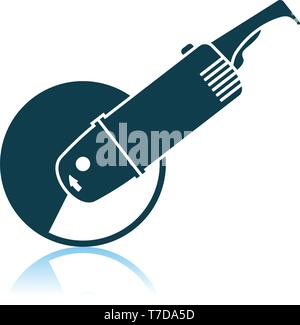 Grinder Icon. Shadow Reflection Design. Vector Illustration Stock ...