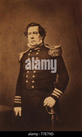 Commodore Matthew C. Perry (1794-1858 Stock Photo - Alamy