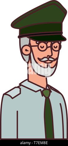 war veterans avatar character Stock Vector Image & Art - Alamy