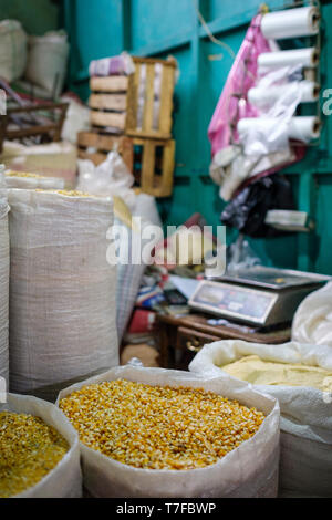Cereals at Food Market of Barranca, Peru Stock Photo - Alamy
