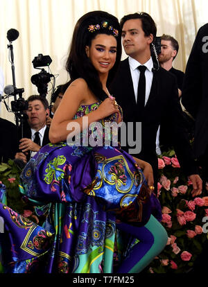 Dua Lipa attends The Metropolitan Museum of Art's Costume Institute ...