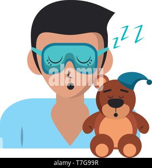 Sleep and rest cartoons Stock Vector Image & Art - Alamy