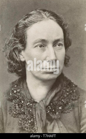 LOUISE MICHEL (1830-1905) French teacher and revolutionary anarchist ...