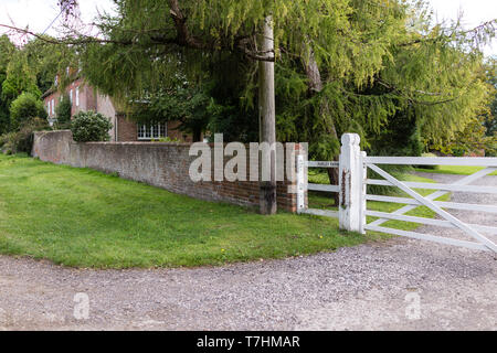 Farley Farmhouse, the home of surrealists Lee Miller and Roland Penrose ...