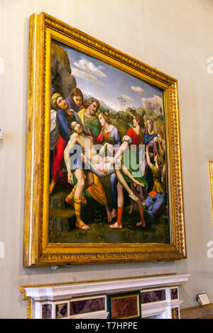 Rome. Italy. Galleria Borghese. The Deposition of Christ, 1507–1508 by ...