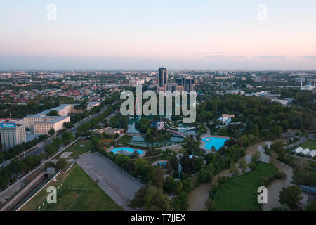 The Tashkent Television Tower Toshkent Teleminorasi a 375-metre-high ...
