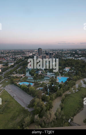 The Tashkent Television Tower Toshkent Teleminorasi a 375-metre-high ...