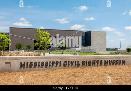 Jackson, Mississippi - The Mississippi Civil Rights Museum. The museum ...